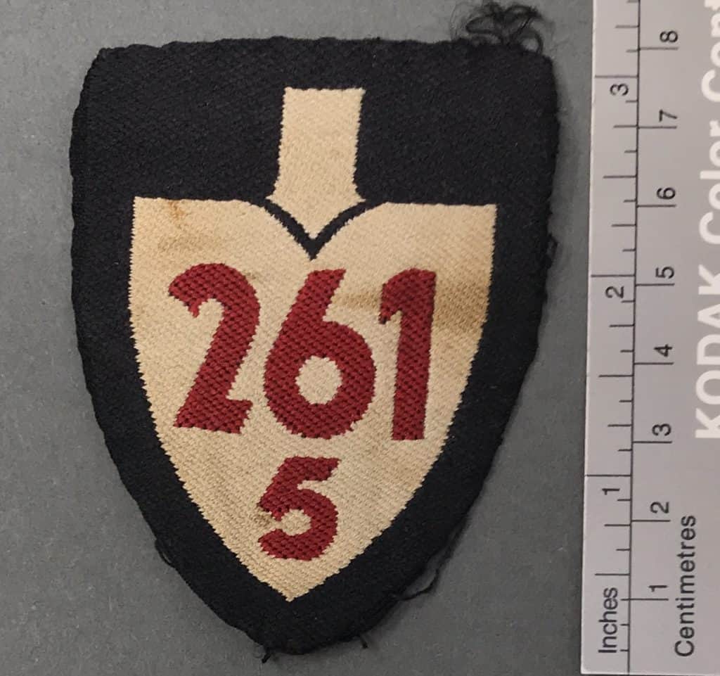 Original WWII German RAD SERVICE UNIT ASSIGNMENT SLEEVE SHIELD ...