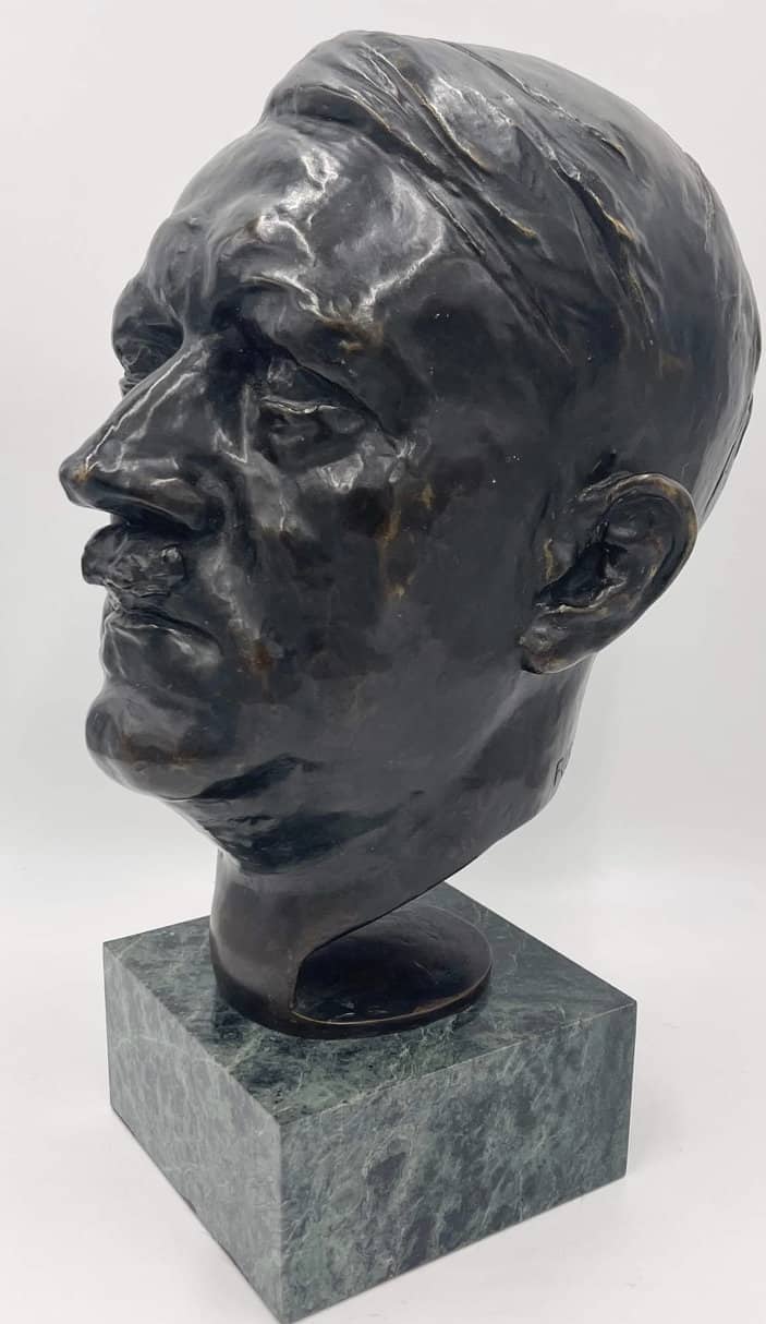 Exclusive Hitler Bronze Sculpture by Graevnitz | WWII Rarity