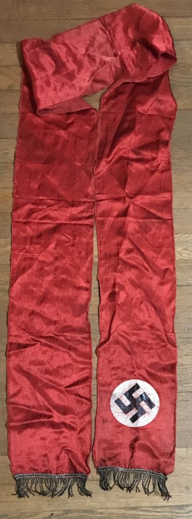 WWII German Nazi Funeral Sash for Sale | Gettysburg Museum Of History
