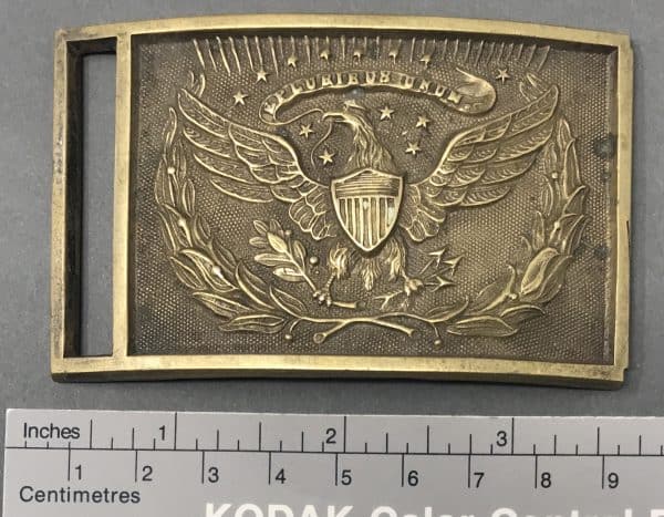 Civil War Union Officer's Eagle Sword Belt Plate | Gettysburg Museum