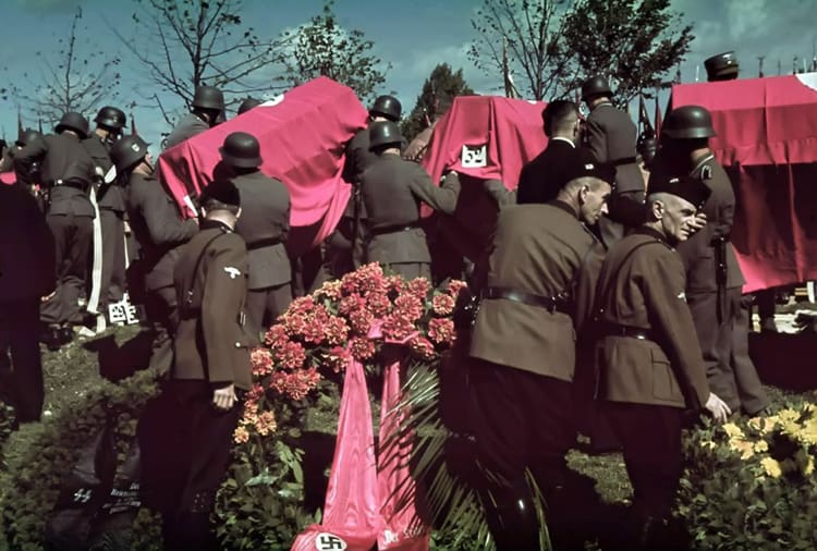 Rare Herman Goering Reichsmarschall Funeral Wreath Sash Brought Home By ...