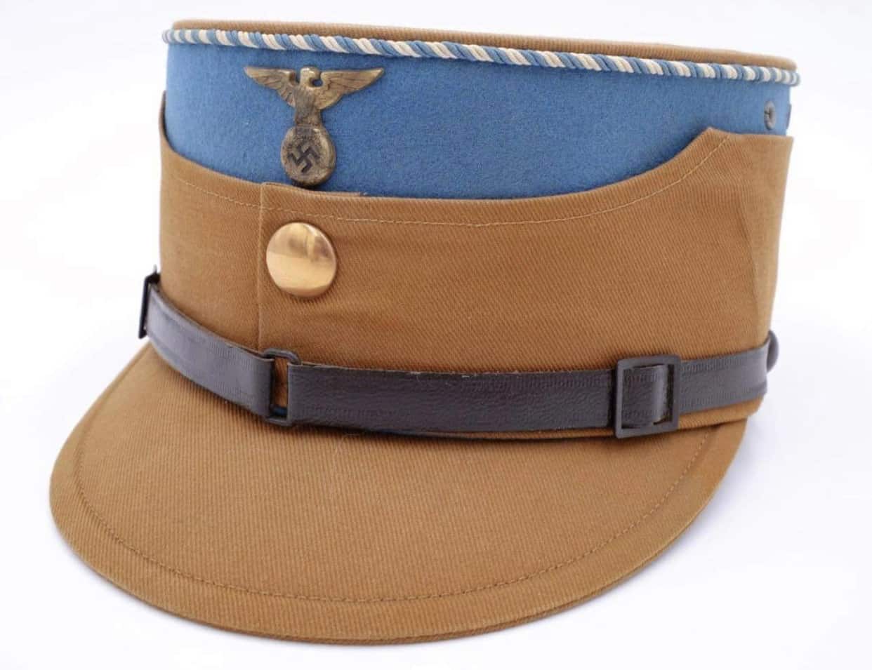 Uncover Rare WWII German SA Kepi: Historic Military Relic
