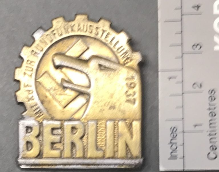 Original VERY RARE German NSDAP (NAZI PARTY) DAF 1937 BERLIN ...
