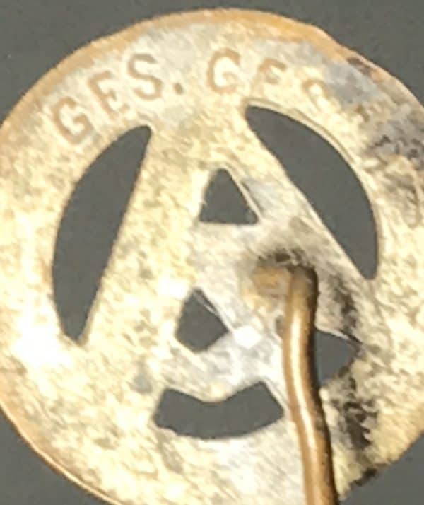 Original German NSDAP (NAZI PARTY) SA (Brown Shirts) Member’s Lapel ...