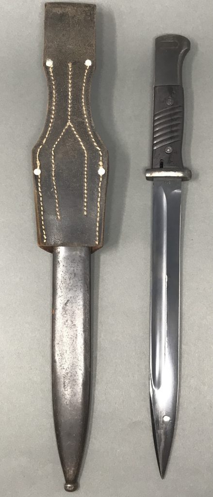 K98 Combat Bayonet For Sale With Leather Frog | Gettysburg Museum
