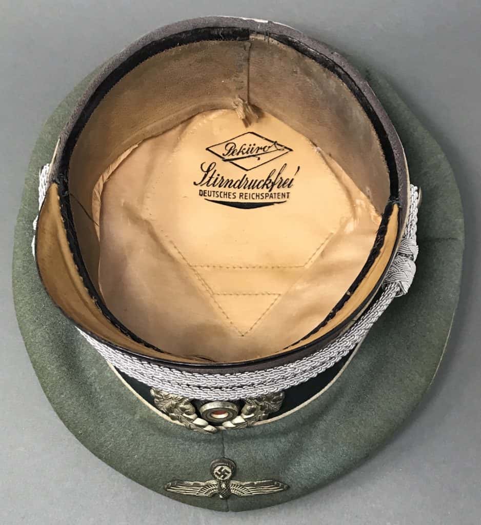 High Quality ORIGINAL WWII German Army (Heer) INFANTRY OFFICER’S VISOR ...
