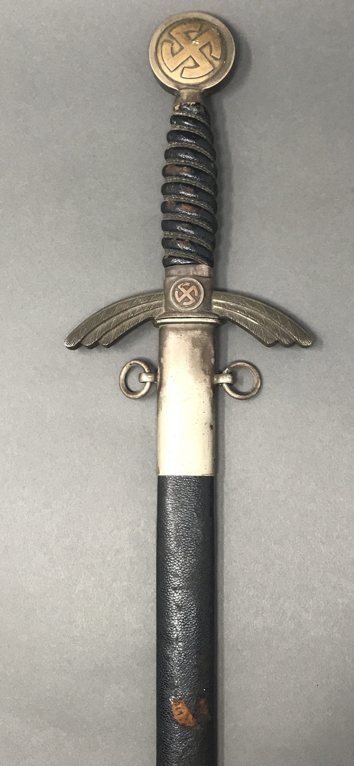 Authentic WWII Luftwaffe Officer Sword - Veteran's Trophy