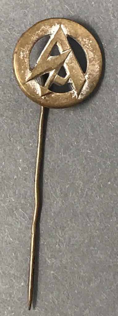 Original German NSDAP (NAZI PARTY) SA (Brown Shirts) Member’s Lapel ...