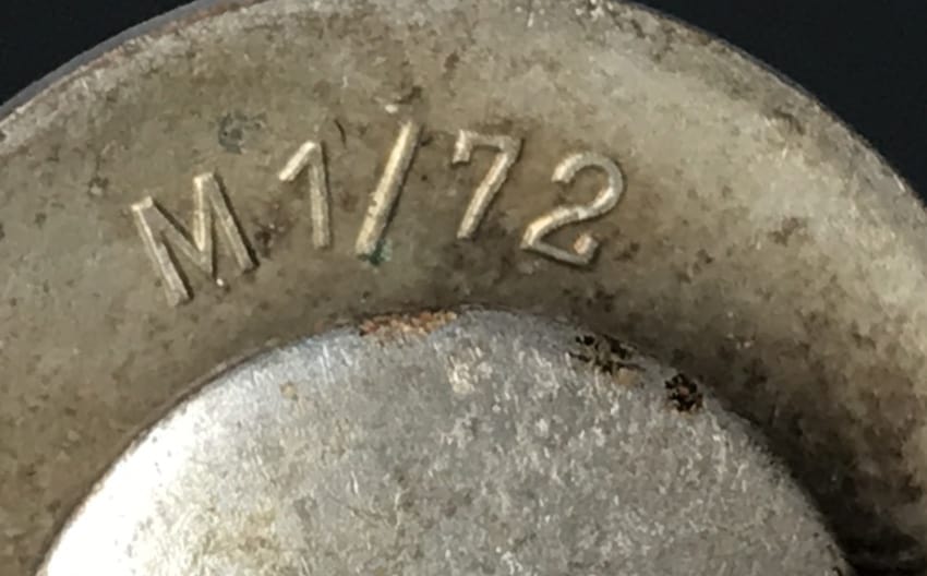 Original German NSDAP (Nazi) Party Enamel RZM Marked Membership Badge ...