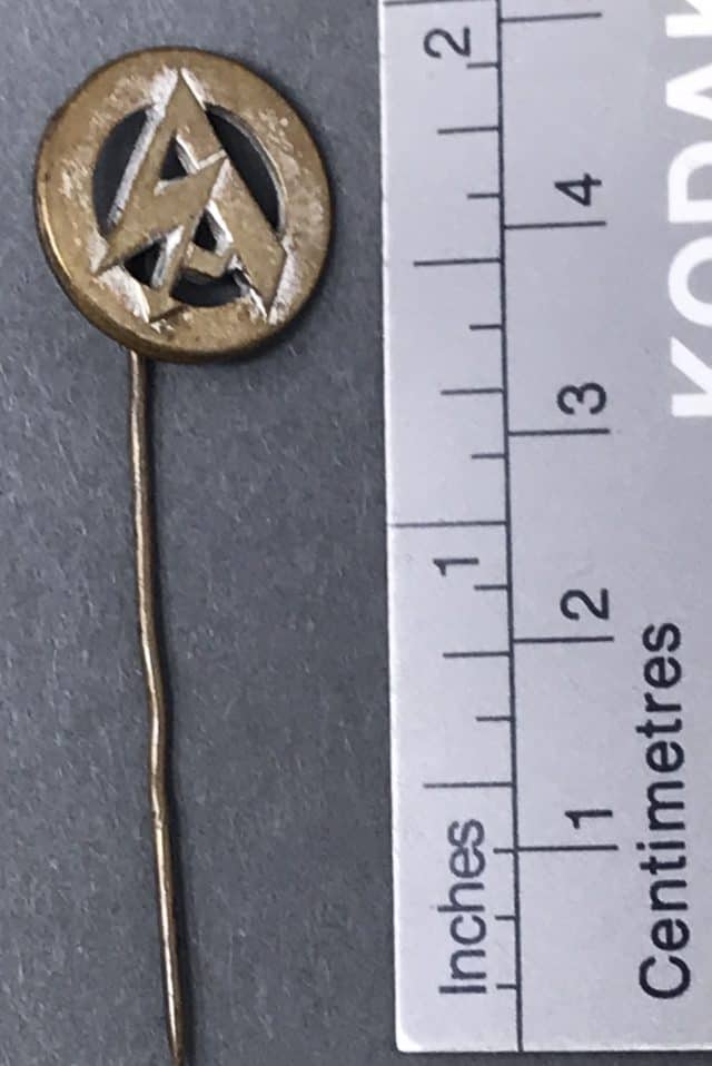 Original German NSDAP (NAZI PARTY) SA (Brown Shirts) Member’s Lapel ...