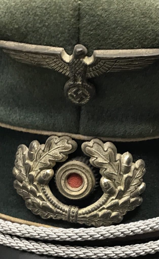 High Quality ORIGINAL WWII German Army (Heer) INFANTRY OFFICER’S VISOR ...