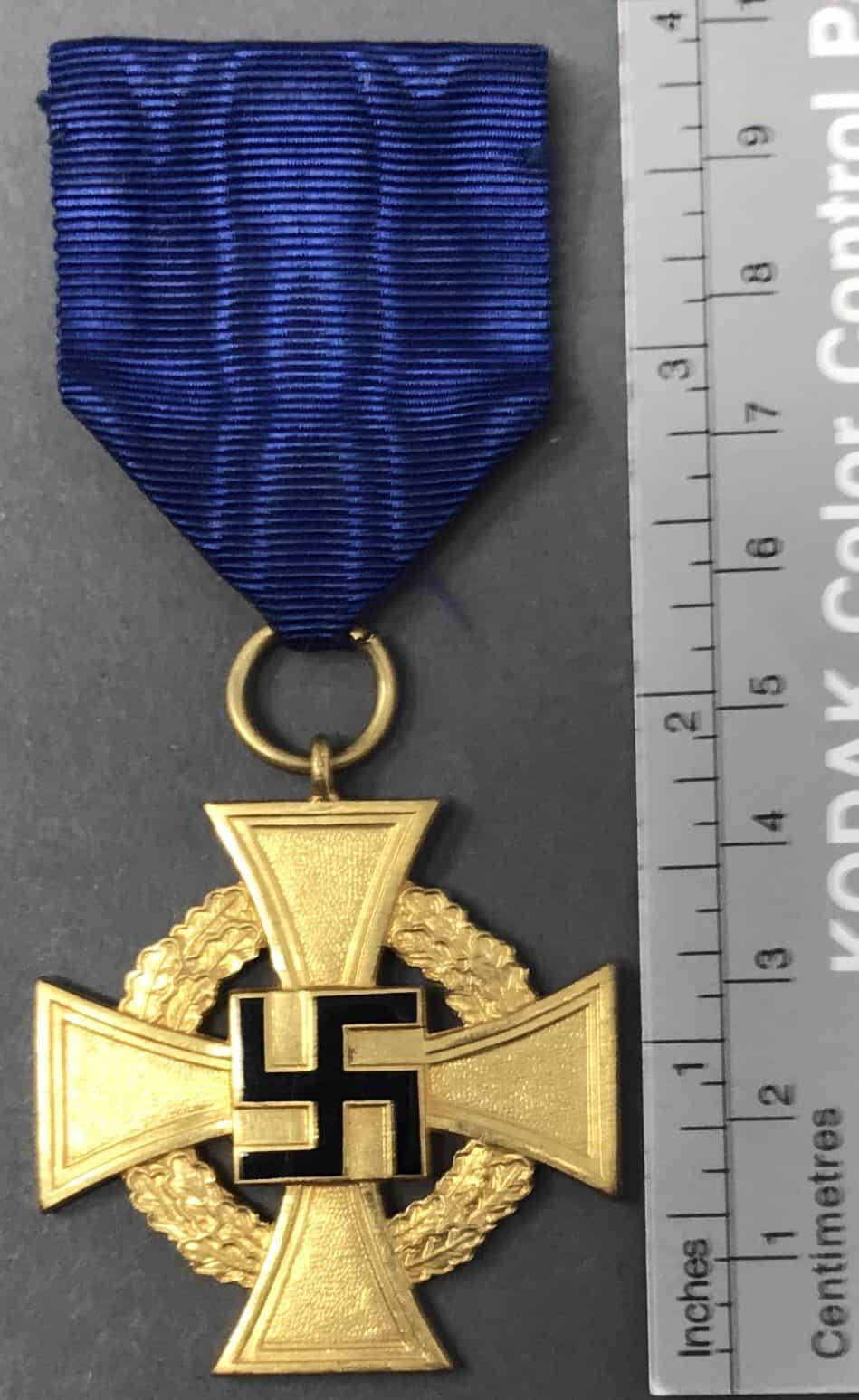 Authentic WWII German Gold Medal - Rare & Certified