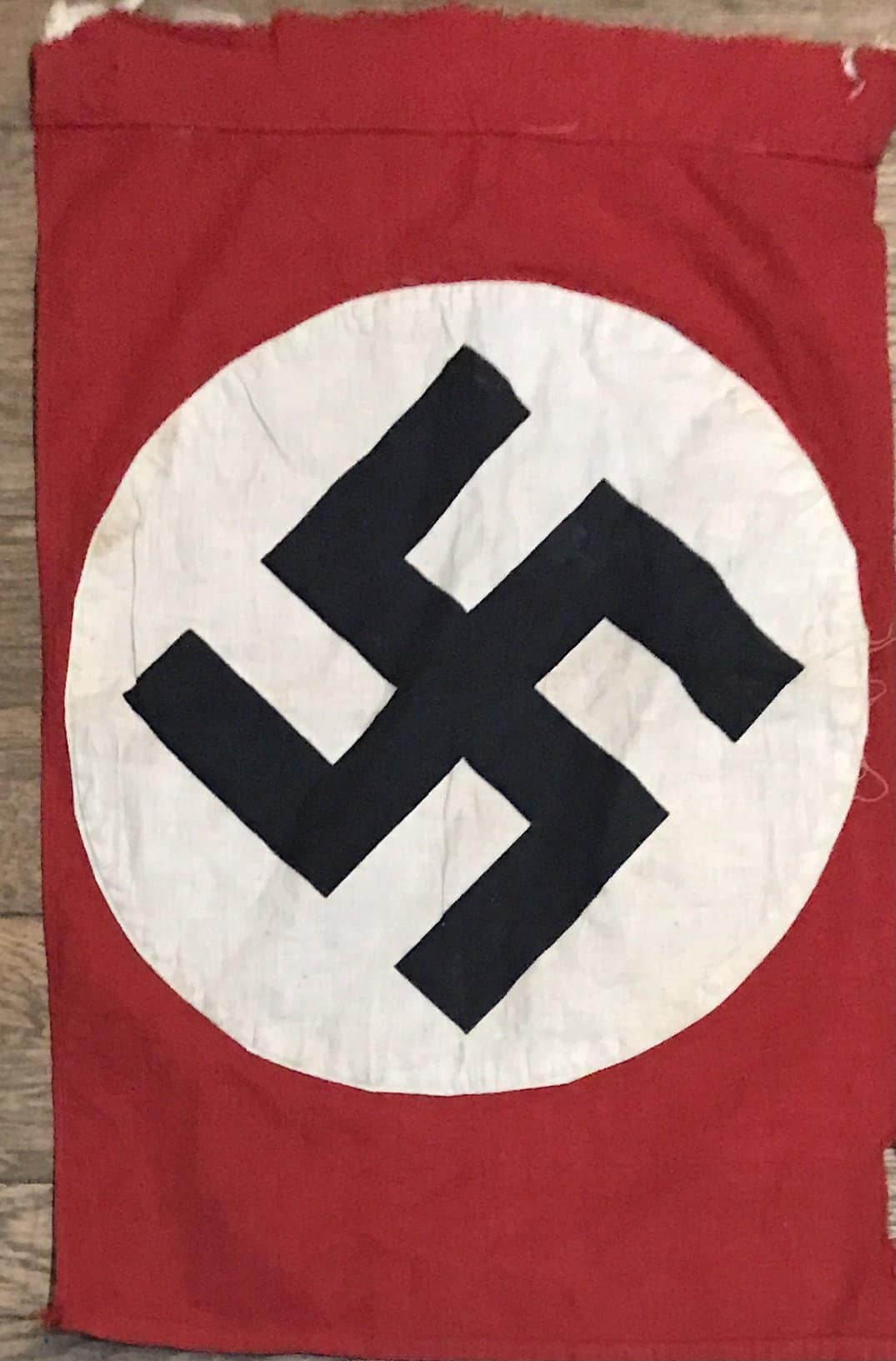 Original WWII Nazi Party Flag: A Certified Artifact