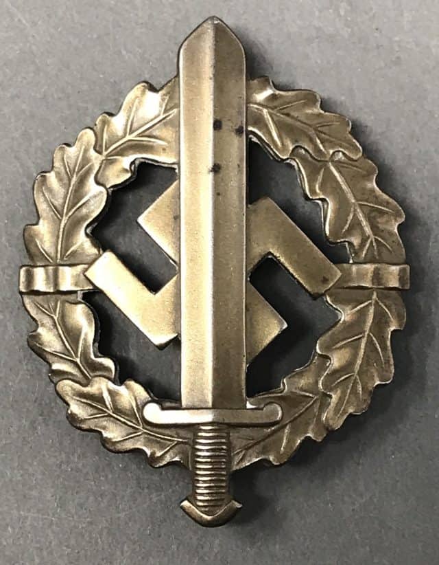 Original German NSDAP (NAZI PARTY) SA/SS Sports Badge In Bronze (SA ...