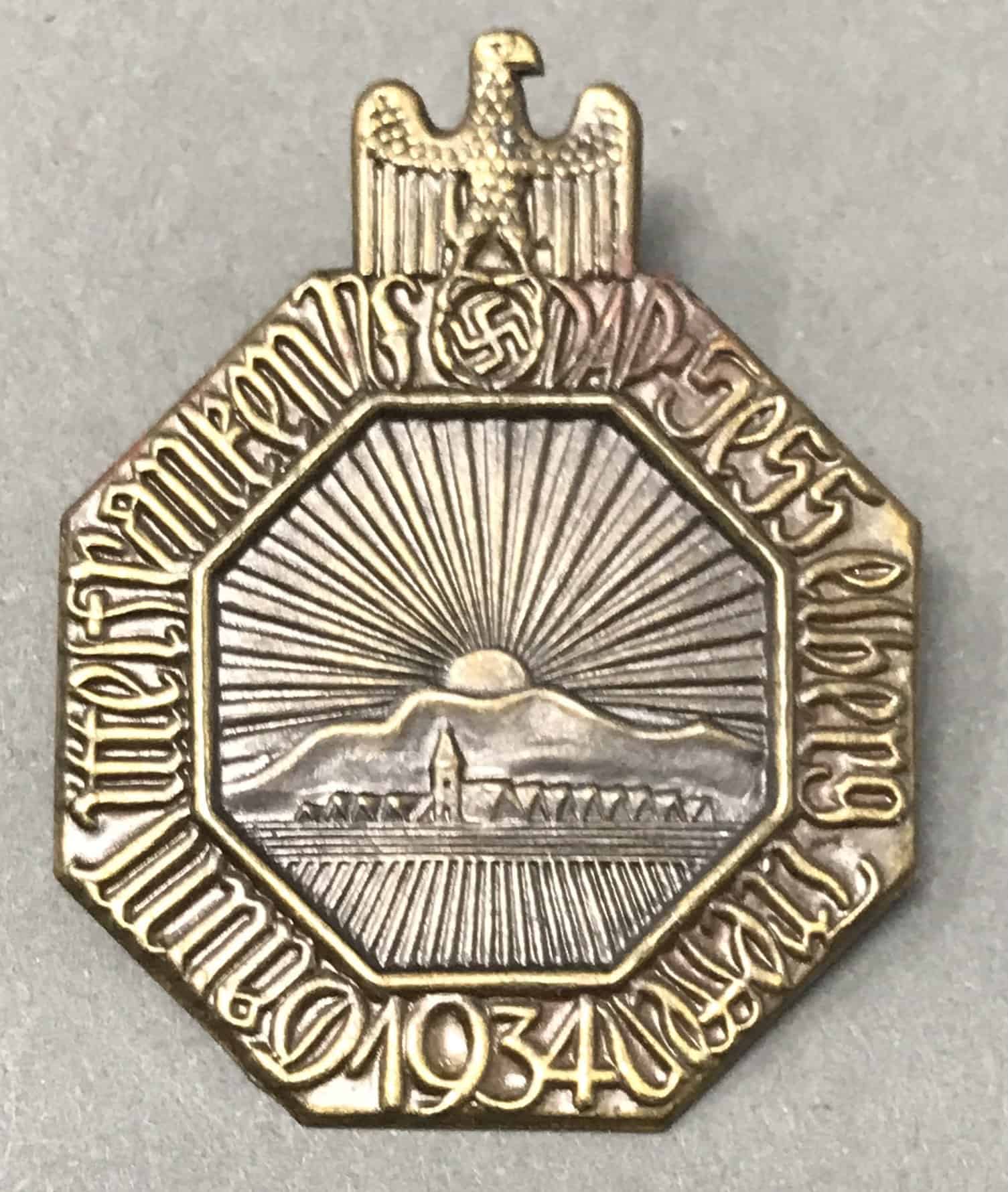 Certified WWII Gau Abzeichen Badge | Gettysburg Museum