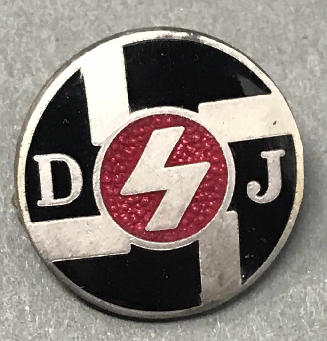 Acquire Original Hitler Youth DJ Badge Certified Relic
