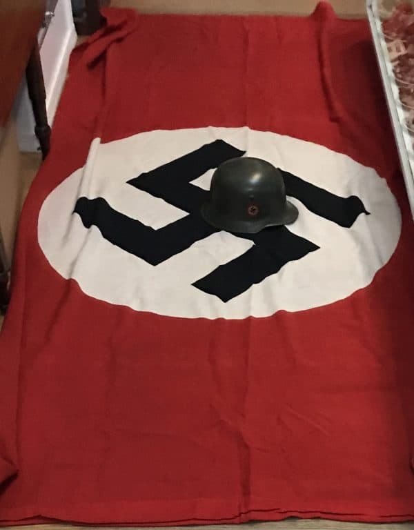 OUTSTANDING Original LARGE WWII Era German NSDAP (Nazi Party) Flag ...
