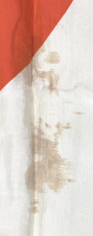 Original WWII Japanese NATIONAL FLAG Brought Home By A U.S. Veteran ...