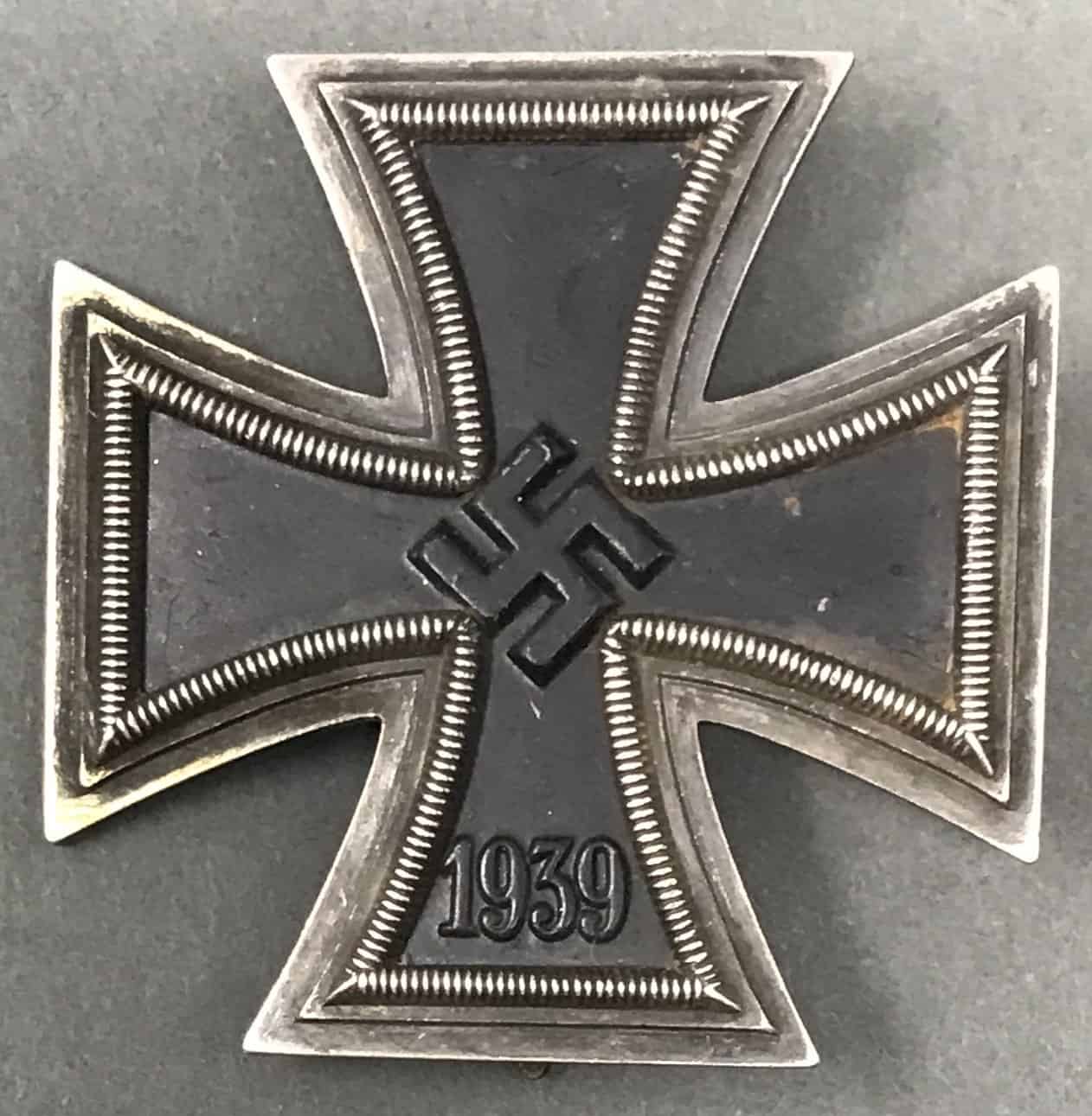WWII German Iron Cross Certification by Gettysburg Experts