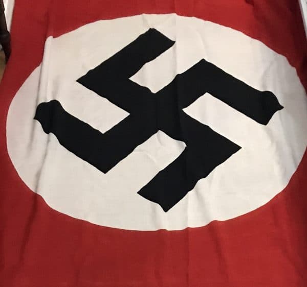 OUTSTANDING Original LARGE WWII Era German NSDAP (Nazi Party) Flag ...