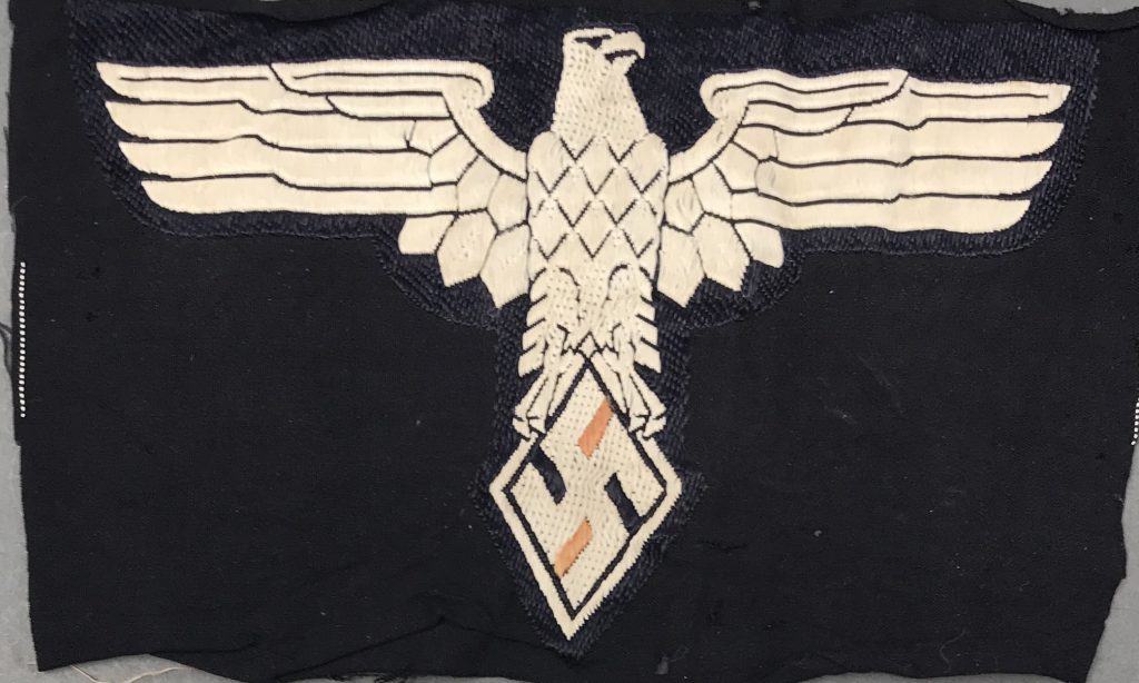 Original WWII German Hitler Youth NSDStB SPORTS SHIRT EAGLE. WITH RZM ...
