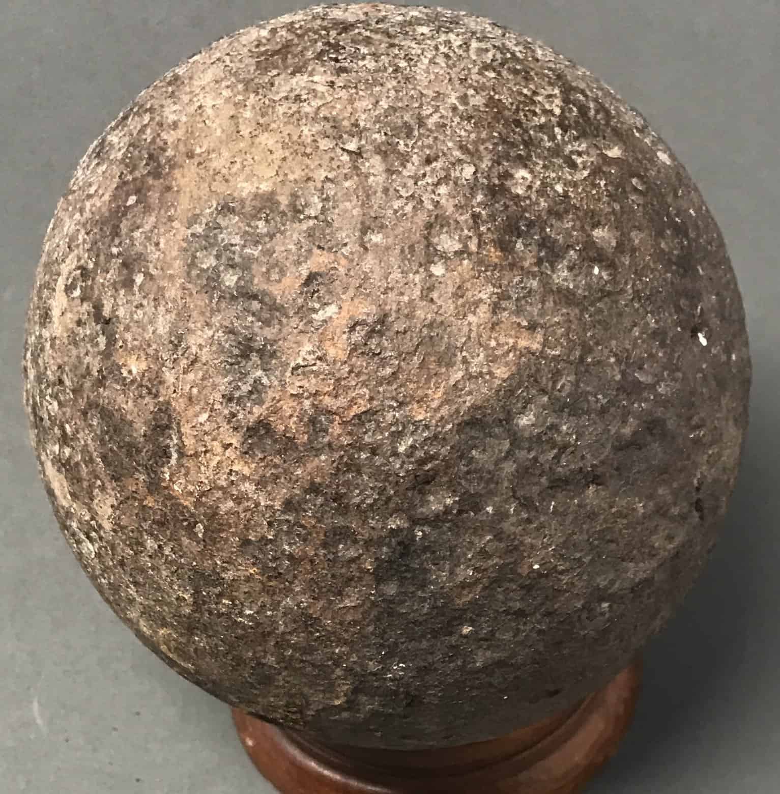 Discover 12lb Civil War Cannon Ball from Fredericksburg