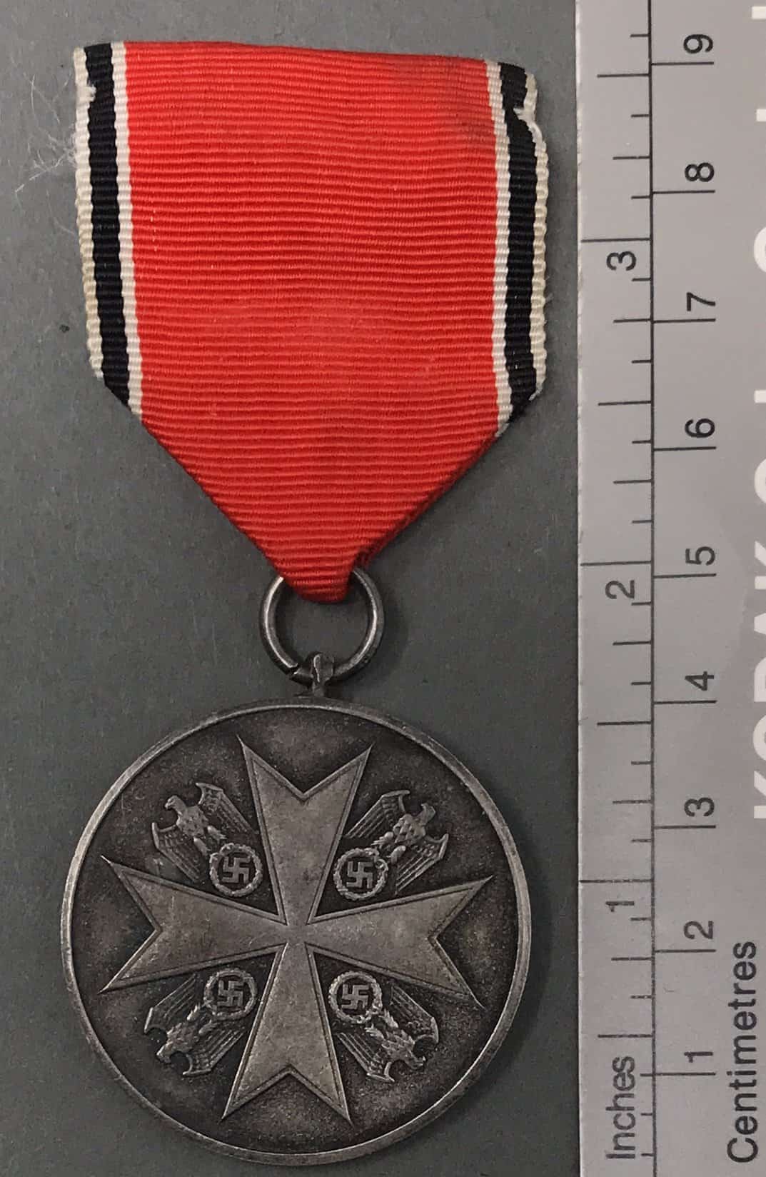 Discover Rare WWII German Eagle Medal by US Veteran