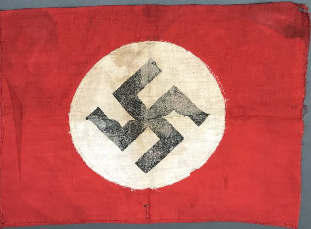 Original WWII Era German NSDAP Nazi Flag Brought Home By A U.S. Veteran ...