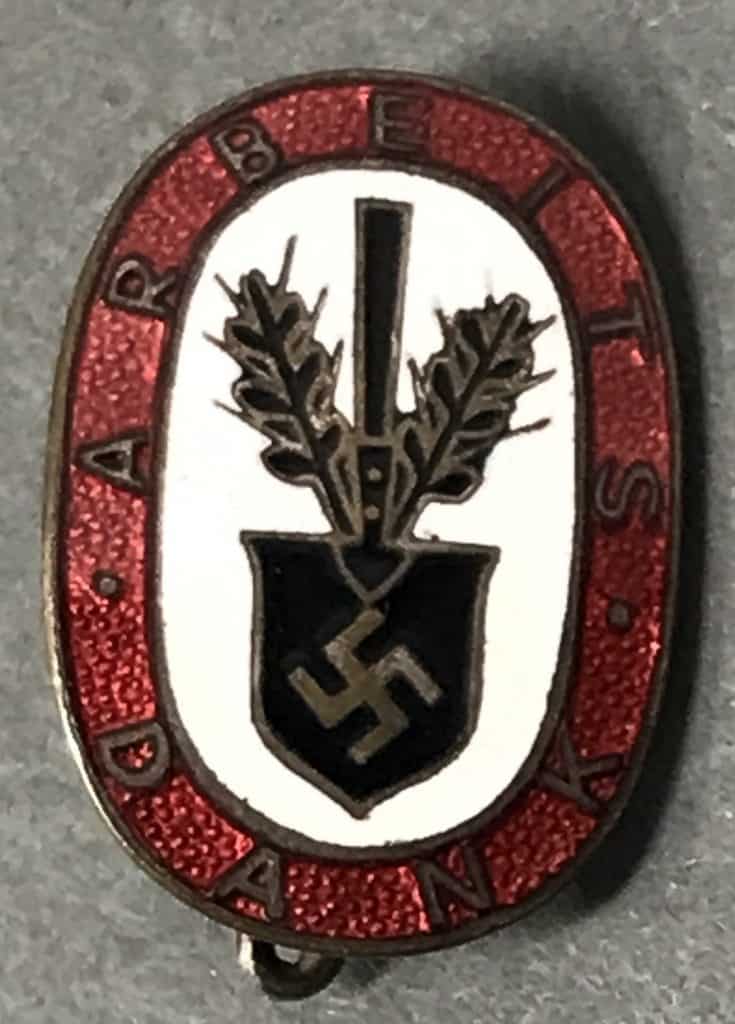 Original German NSDAP (NAZI PARTY) SA/SS Sports Badge In Bronze (SA ...