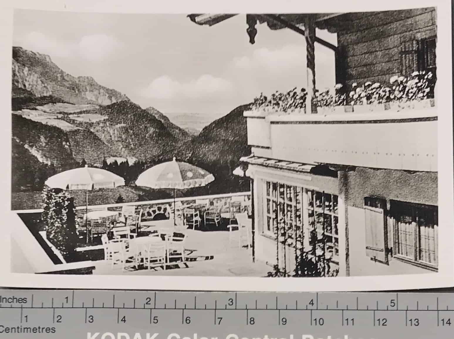 Authentic Berghof Postcard: A Glimpse into Hitler's Hideaway