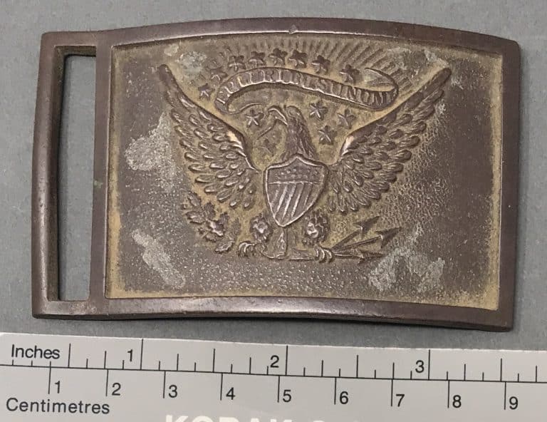 Original Civil War Union NCO/Enlisted Eagle Sword Belt Plate Recovered ...