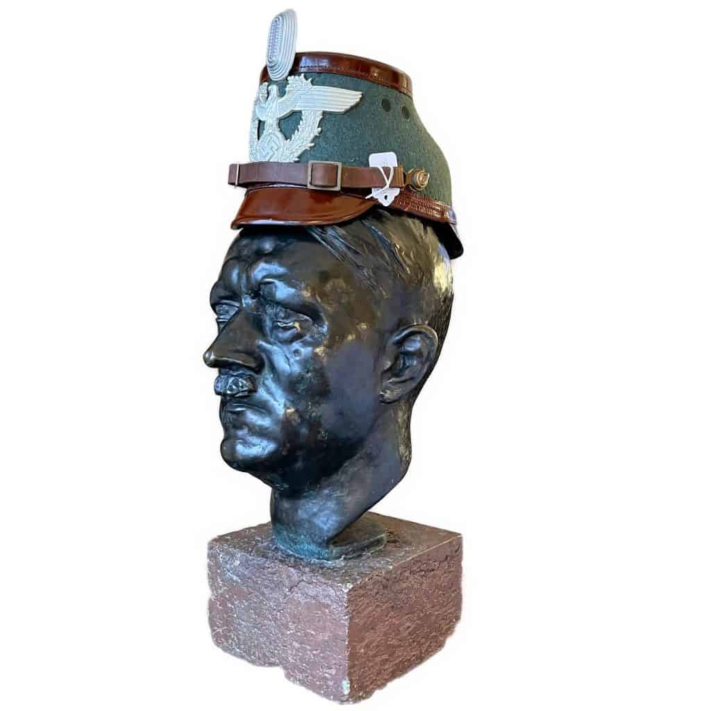 AMAZING Adolf Hitler 1.5x Lifesize Bronze Bust by Fritz Von Graevnitz ...