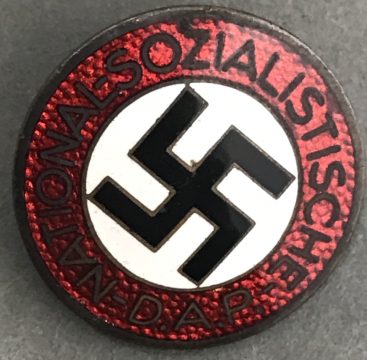 Original OUTSTANDNG German NSDAP (Nazi) Party Enamel RZM Marked ...