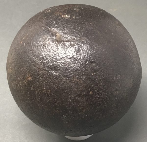 Original Outstanding Large 12lb. Civil War CONFEDERATE Cannon Ball ...