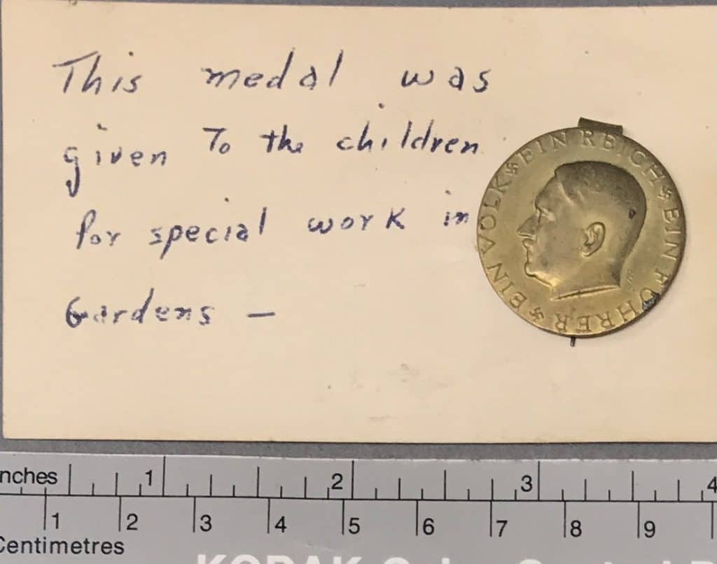 Original German Adolf Hitler 1938 Election W.H.W. DONATION BADGE ...