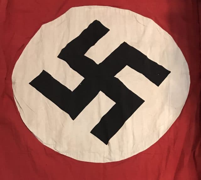 Original WWII Era German NSDAP Nazi Flag Brought Home By A U.S. Veteran ...