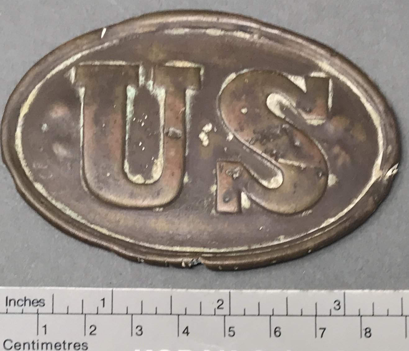 Explore Authentic Civil War Box Plate for Memphis Relic