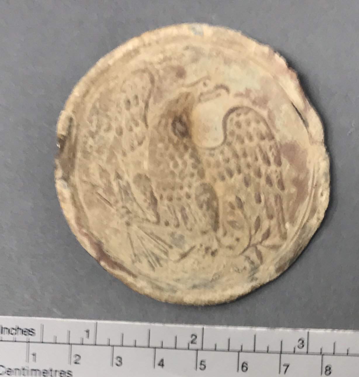 Civil War Relic: Cedar Creek Eagle Breastplate - A Rare Find