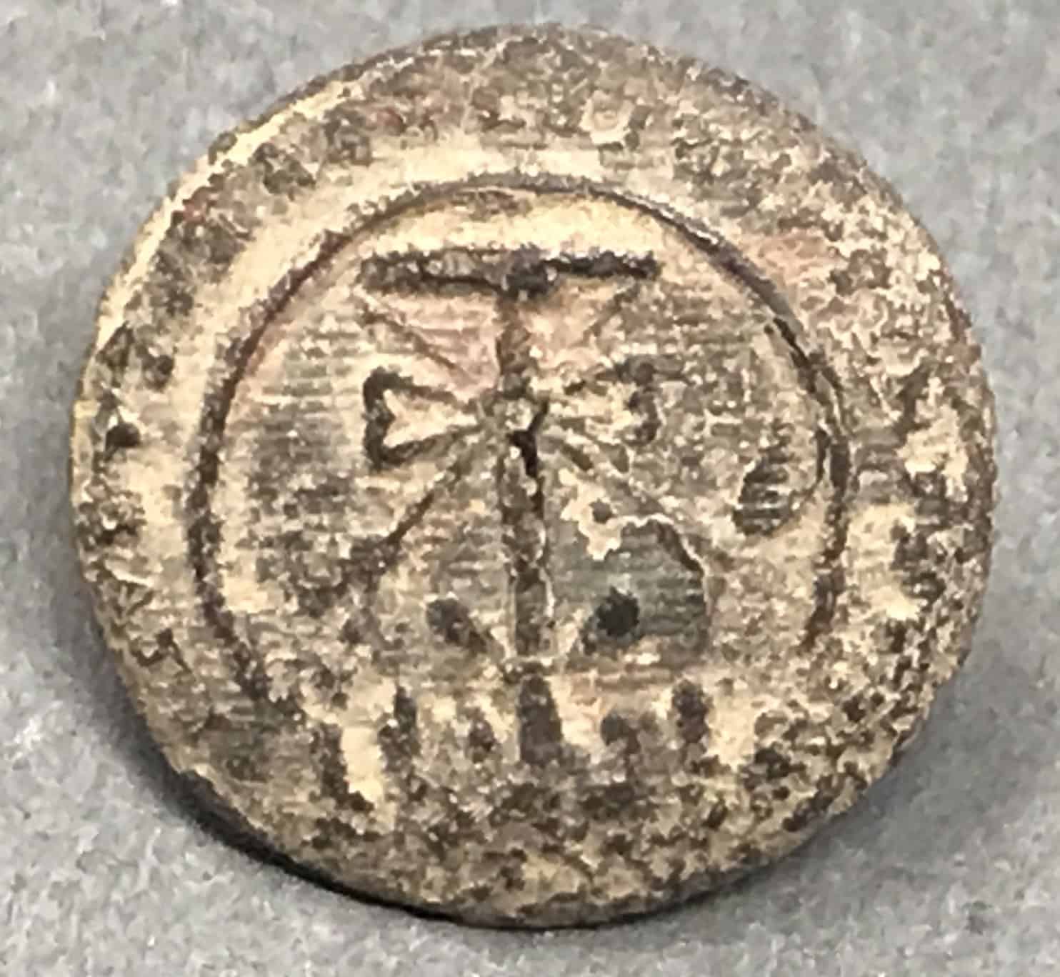 Discover Confederate South Carolina Button in New Bern