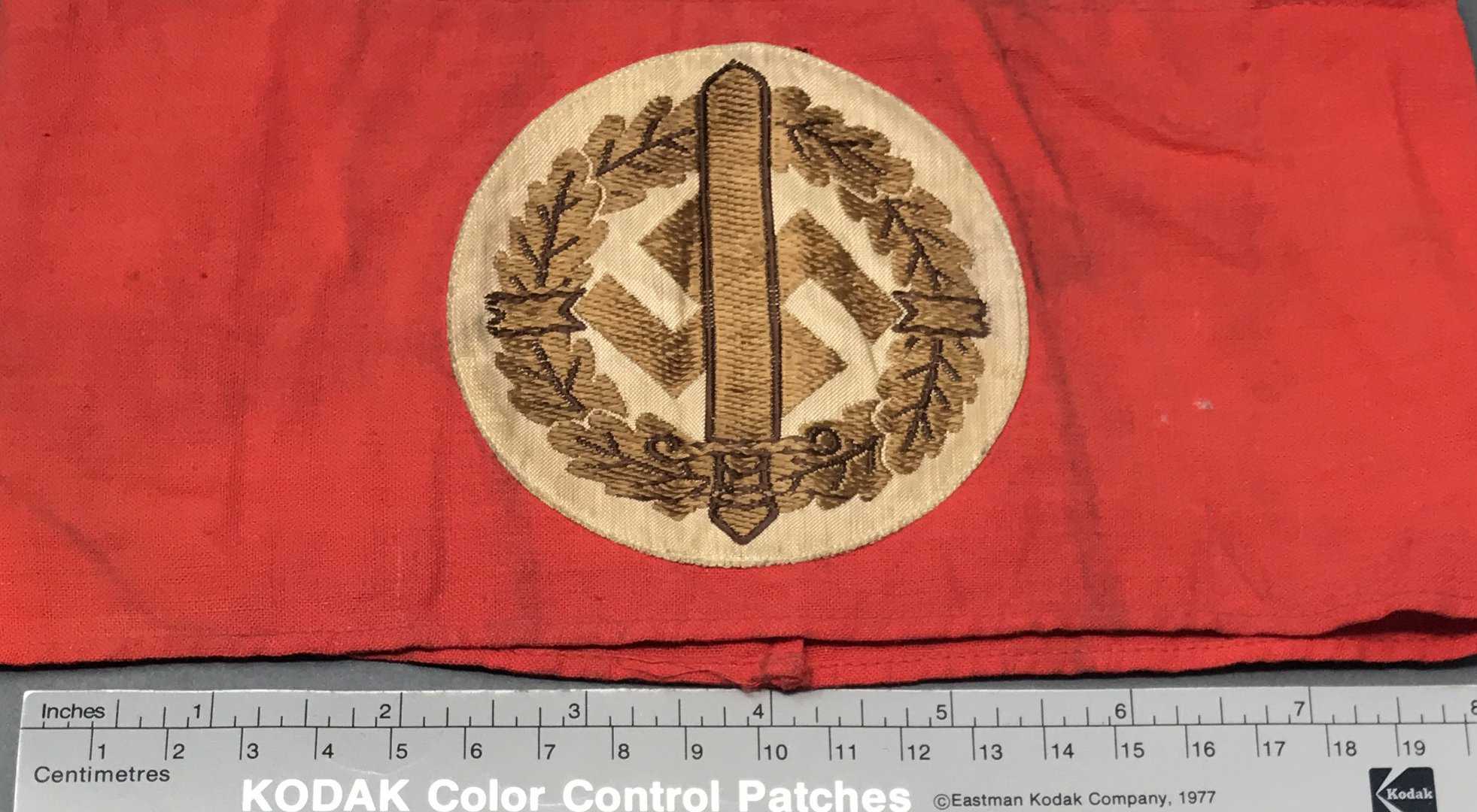 Rare Authentic Nazi SA Sports Badge Armband Collector's Item