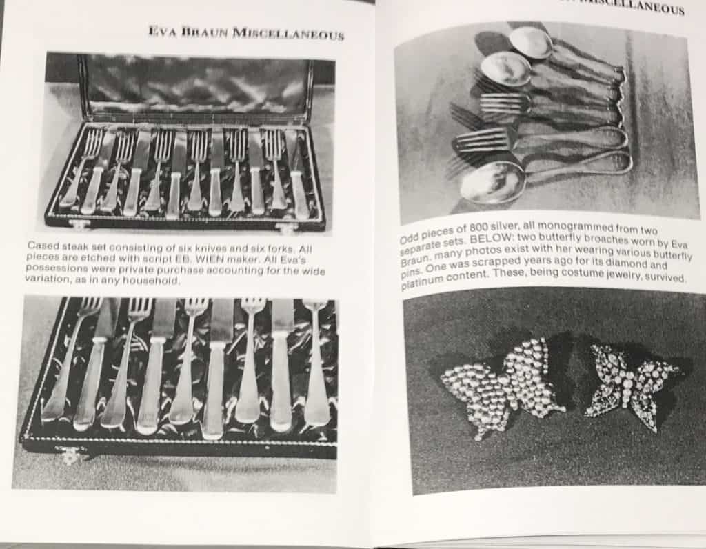 Eva Braun/Hitler Personally Owned Fancy Lace Table Runner Taken From ...