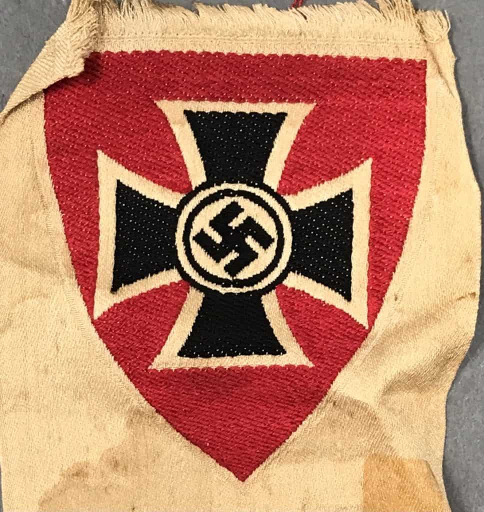 Original WWII German NSDAP (NAZI PARTY) DRKB MEMBER’S ARMBAND EMBLEM ...