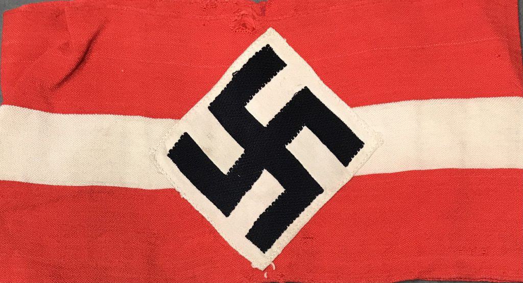 Original WWII German Bevo Hitler Youth Arm Band Brought Home By A U.S ...