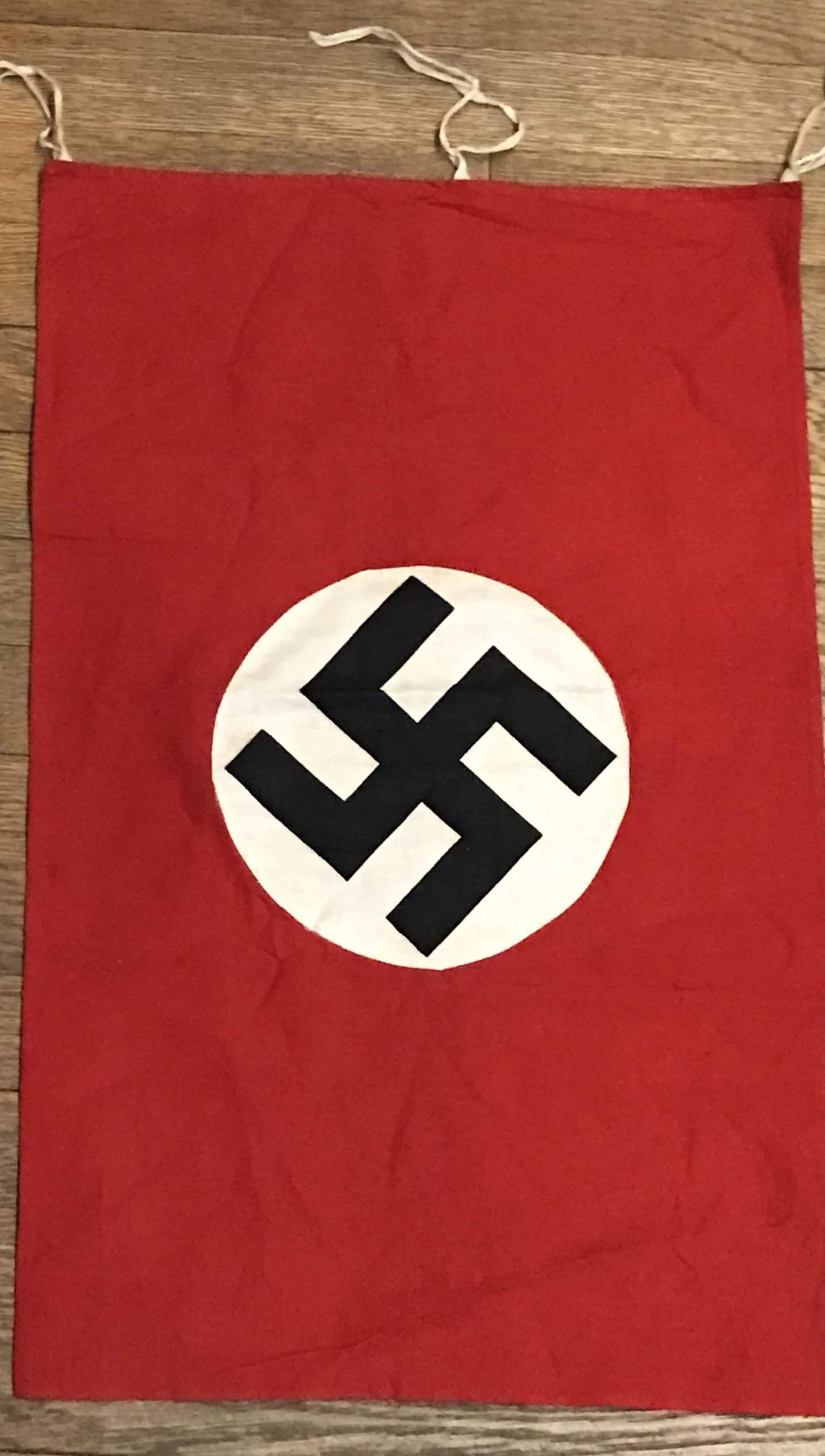 WWII German Nazi Banner: A Certified Historical Relic