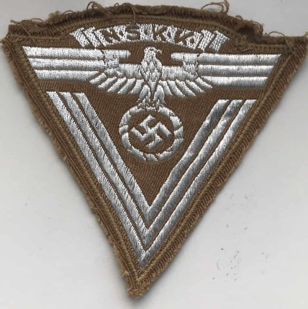 Original WWII German NSKK “OLD FIGHTER’S” SLEEVE CHEVRON. (Armwinkel ...