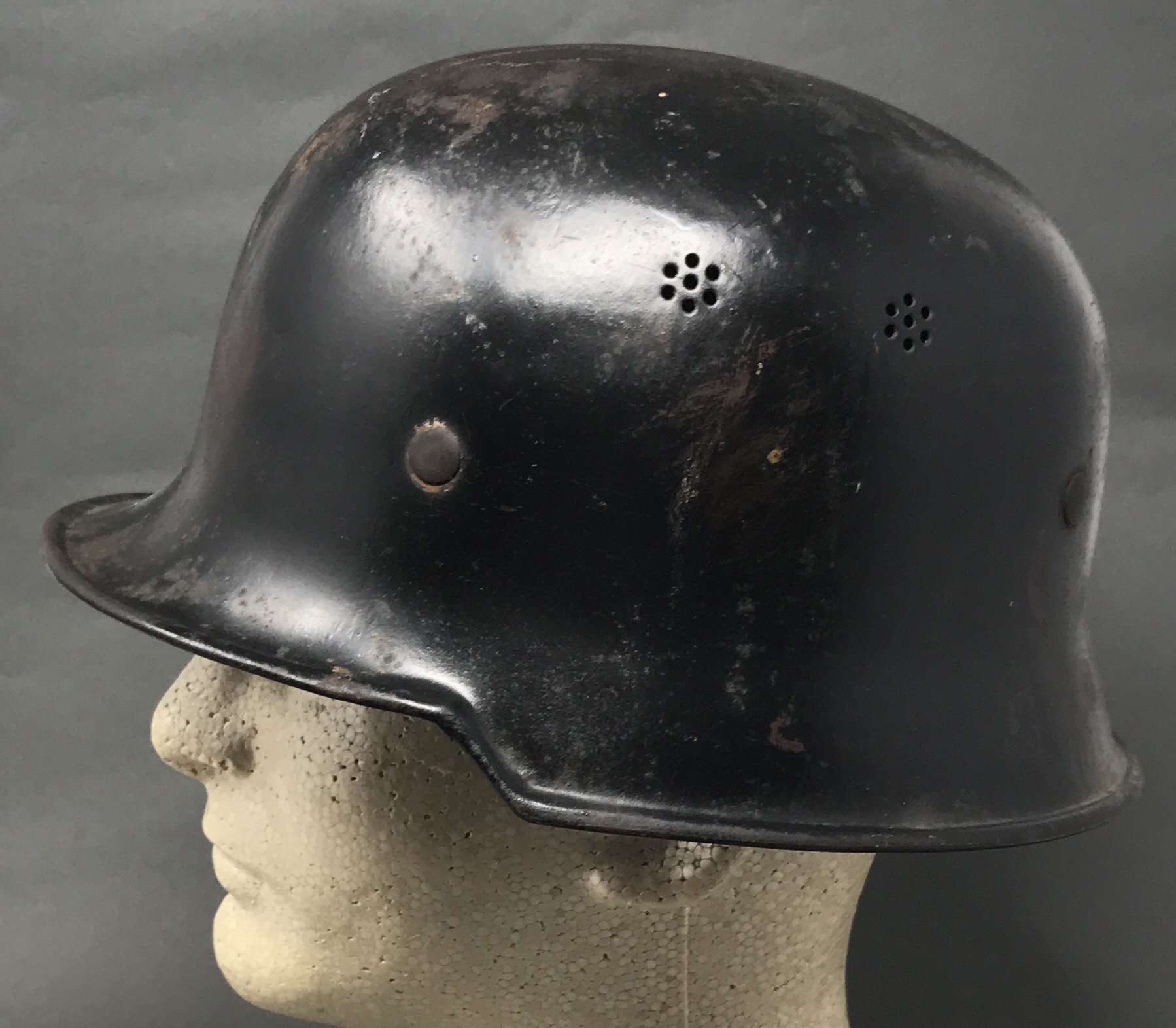 WWII German Helmet: Authentic U.S. Veteran Discovery