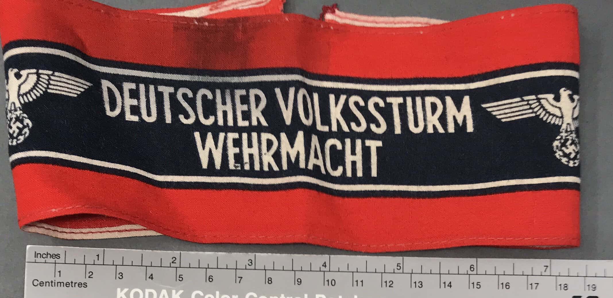 WWII German Armband: Legacy of the Deutscher Volkssturm