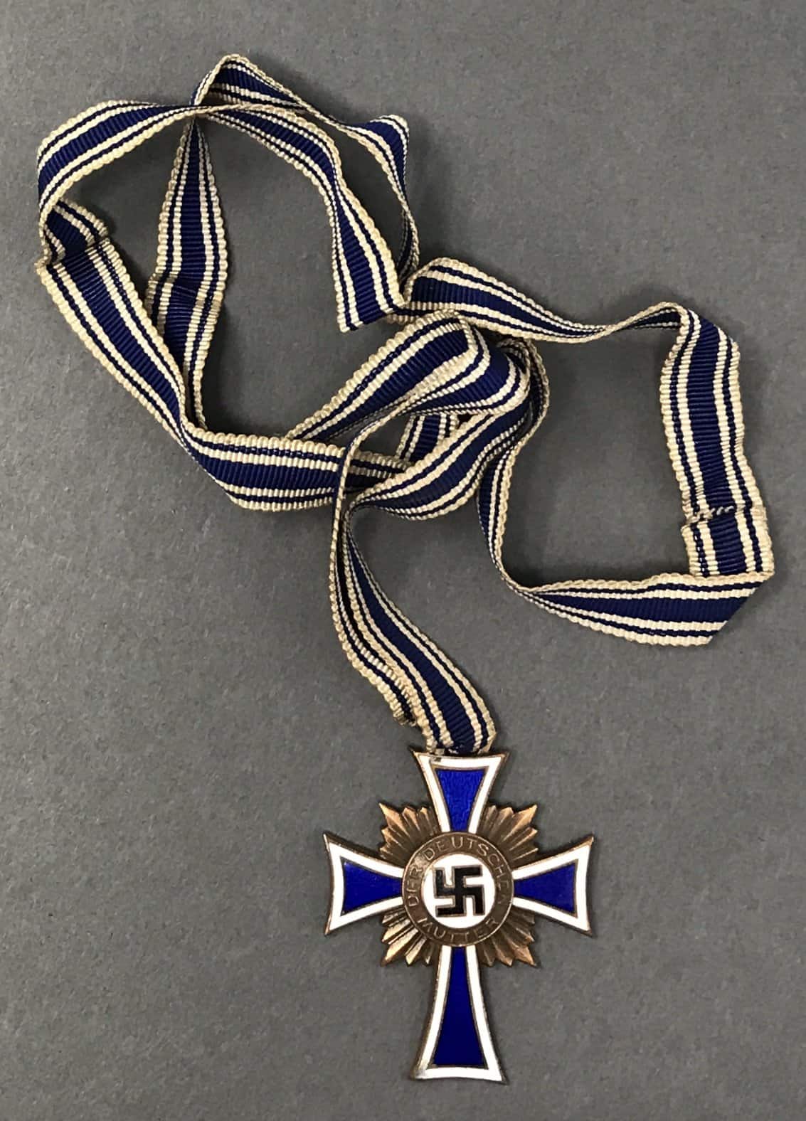 German Mother's Cross Unearthed: A Bronze WWII Testament