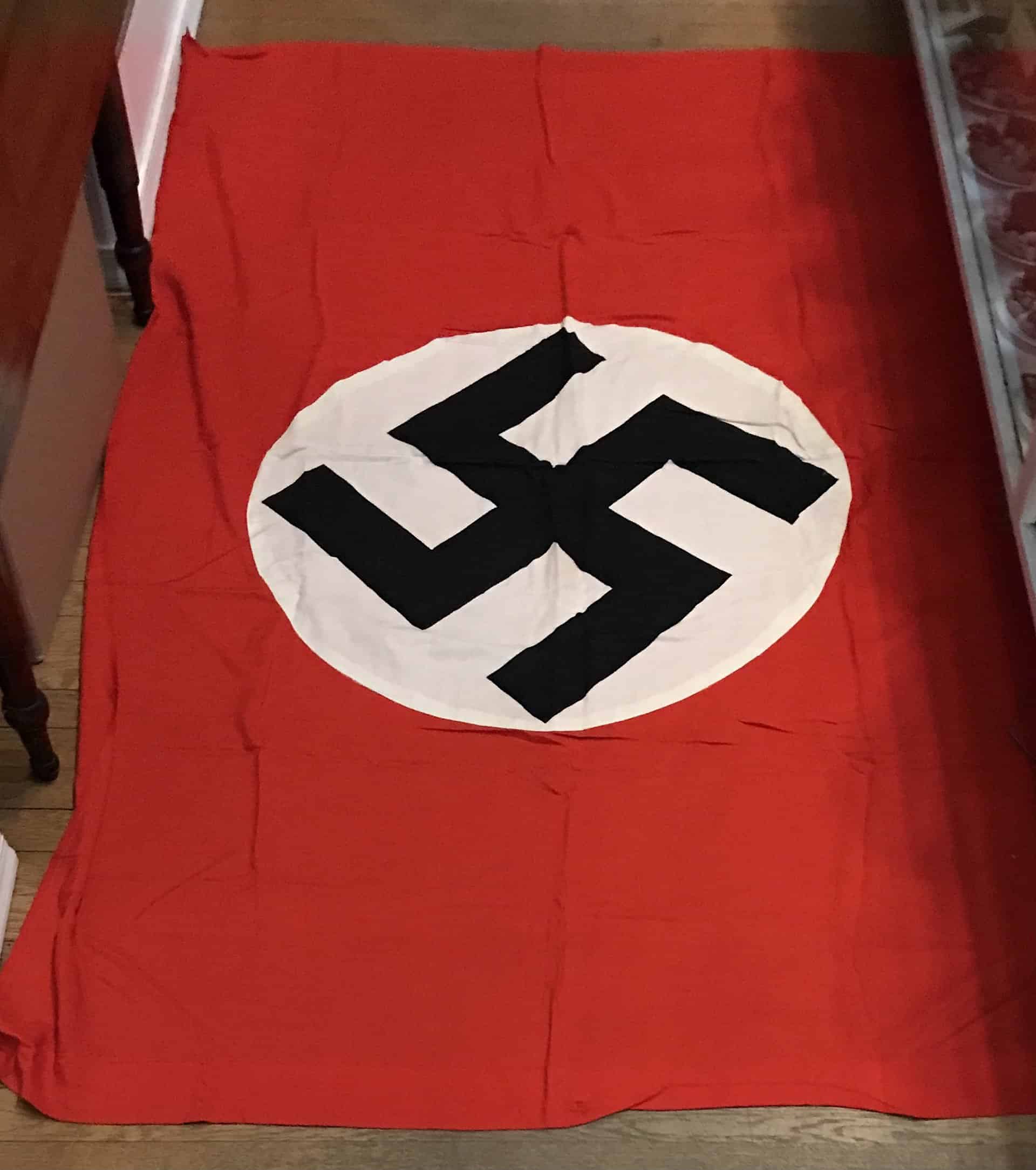 Certified Authentic Nazi Party Flag by Gettysburg Museum