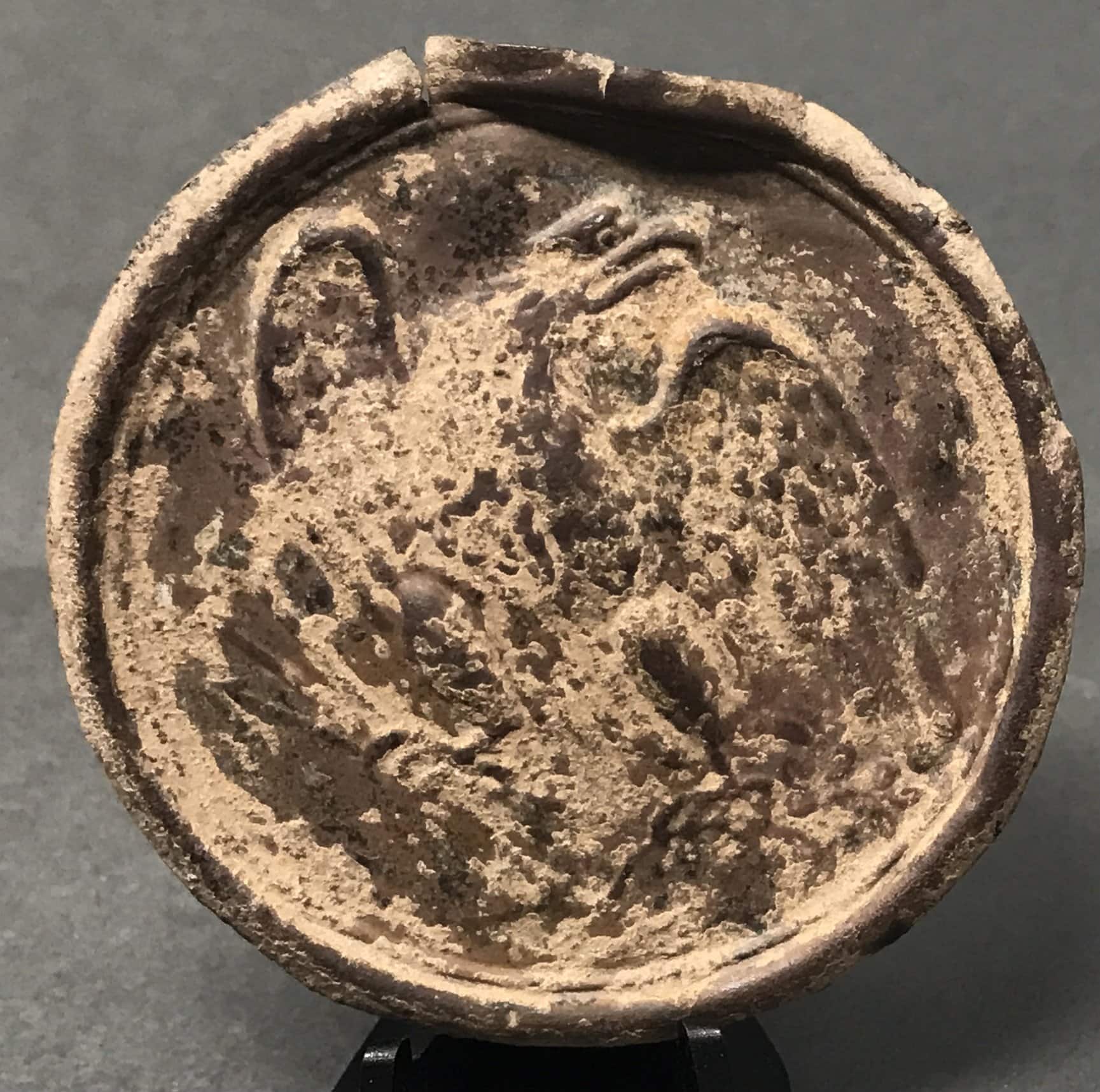 Explore Civil War Relic Eagle Plate Recovered in Virginia